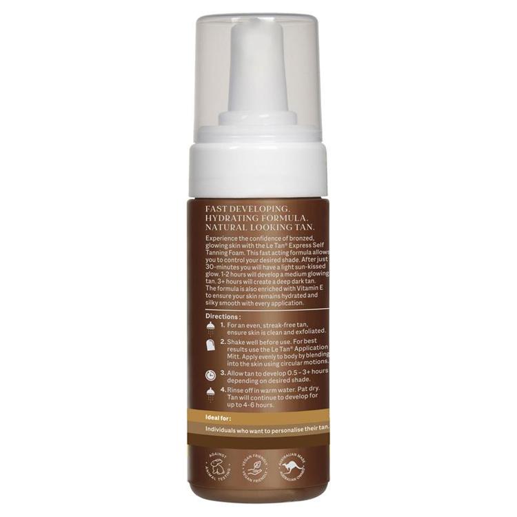 Buy Le Tan Classic Express Self Tanning Foam - 110ml online at Chemist ...