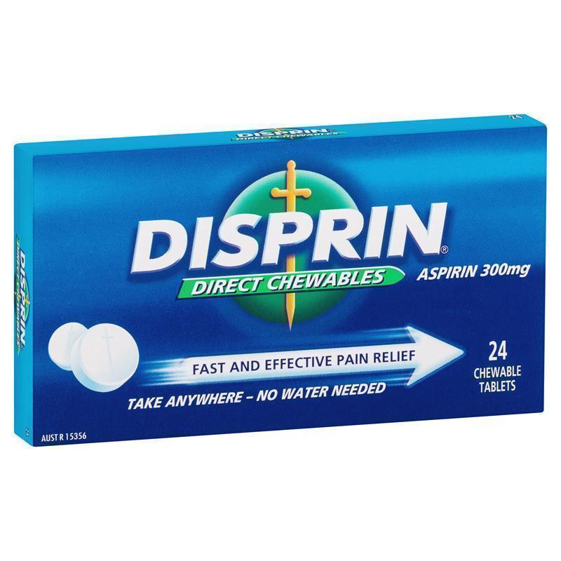 Buy Disprin Direct 24 Chewable Tablets online at Chemist Warehouse