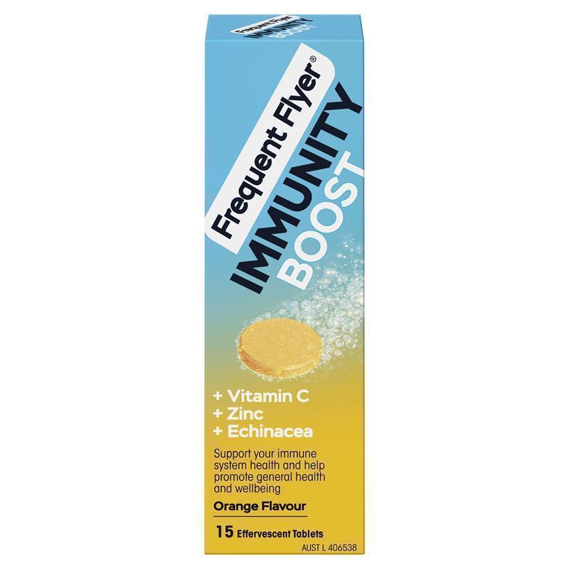 Buy Frequent Flyer Immunity Boost Orange 15 Effervescent Tablets online ...