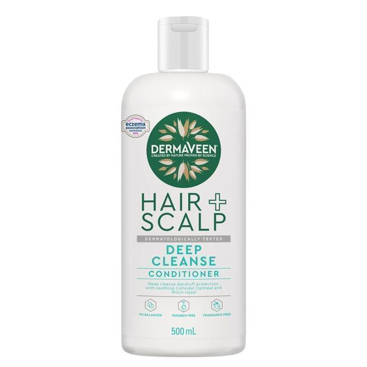 Buy DermaVeen Hair + Scalp Deep Cleanse Conditioner 500ml online at ...