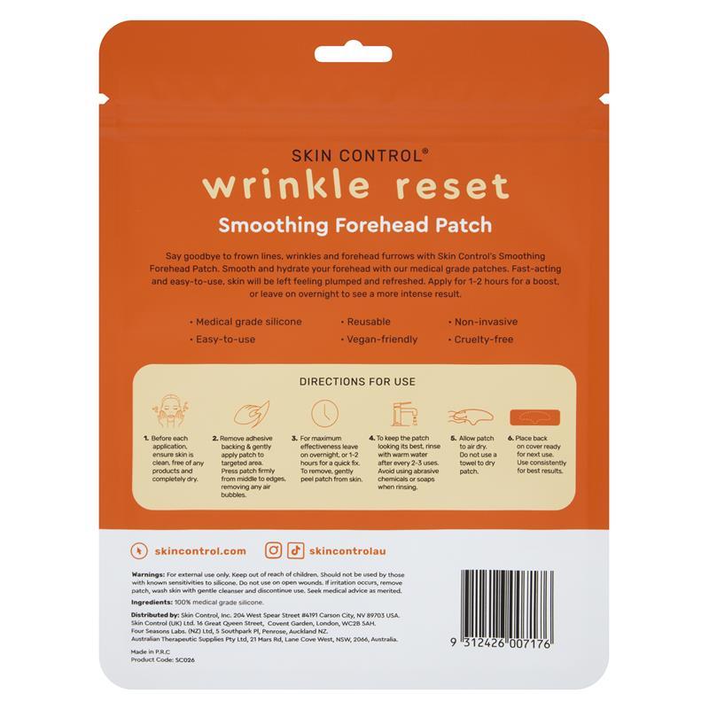 Buy Skin Control Wrinkle Reset Smoothing Forehead Patch online at ...