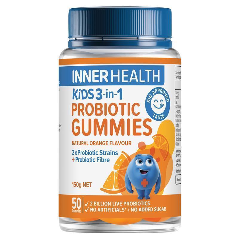Buy Inner Health Kids 3 in 1 Probiotic Gummies 50 Pack online at ...