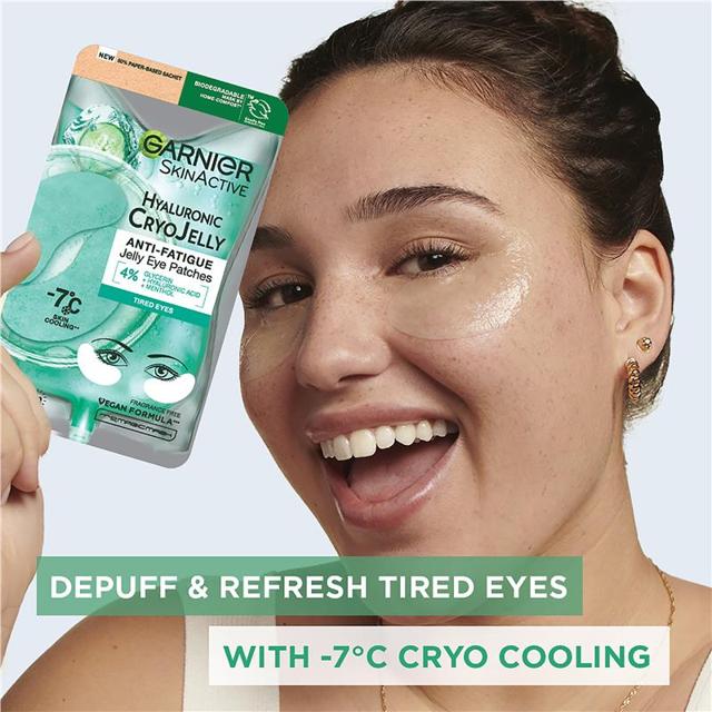 Buy Garnier Skin Active Hyaluronic Cryo Jelly Cooling Eye Mask 5g ...