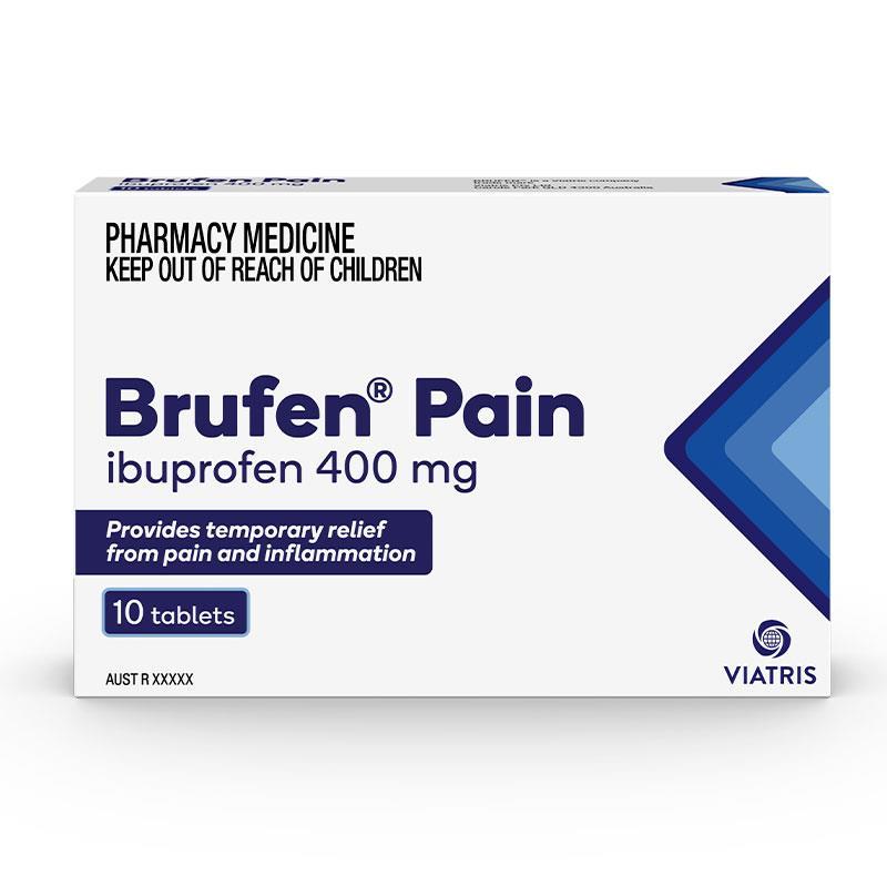 Buy Brufen Pain 400mg 10 Tablets online at Chemist Warehouse