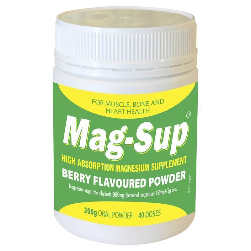 Buy Mag-Sup Oral Powder 200g Jar online at Chemist Warehouse