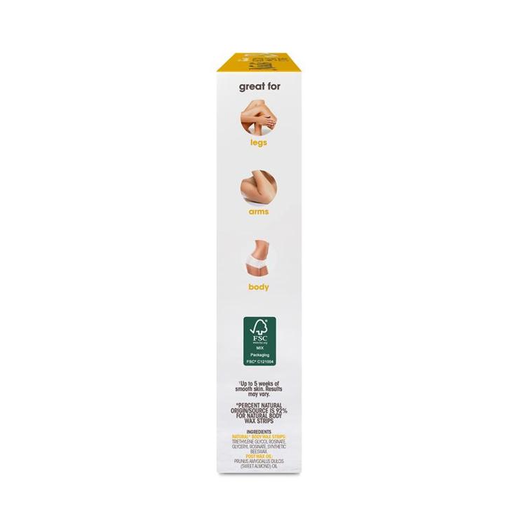 Buy Nad's Natural Body Wax Strips 60 Pack online at Chemist Warehouse
