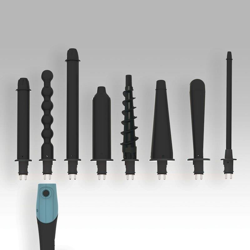 Buy REVAMP Diverse 13-25mm Beach Wave Wand - Attachment 1pc online at ...