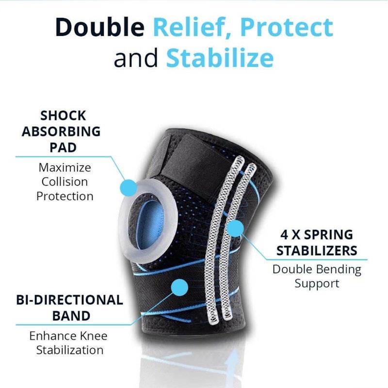 Buy BodyAssist Gel Knee Sports Support with Stability Strap One Size ...