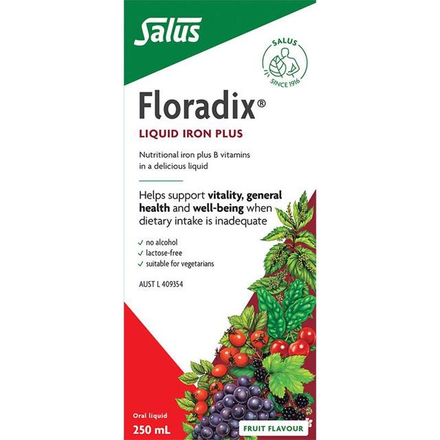 Buy Floradix Liquid Iron Plus 250ml online at Chemist Warehouse