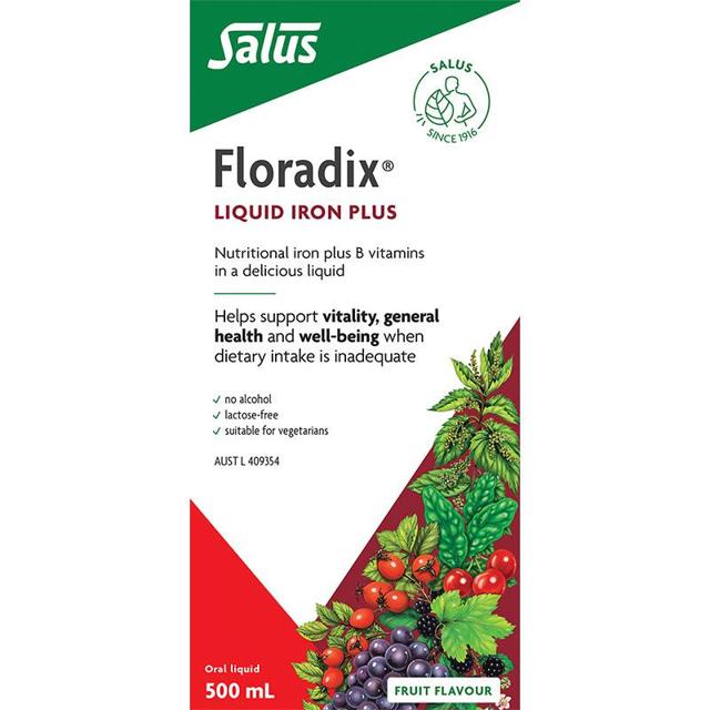 Buy Floradix Liquid Iron Plus 500ml online at Chemist Warehouse