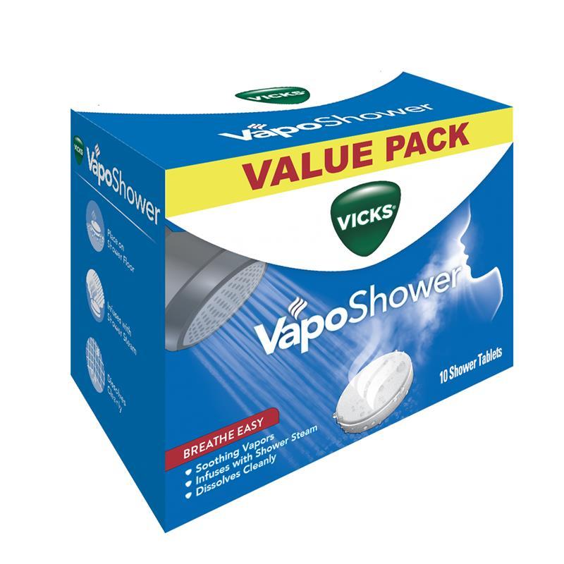 Buy Vicks VapoShower 10 Pack Exclusive online at Chemist Warehouse