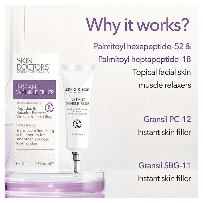 Buy Skin Doctors Instant Wrinkle Filler 10ml online at Chemist Warehouse