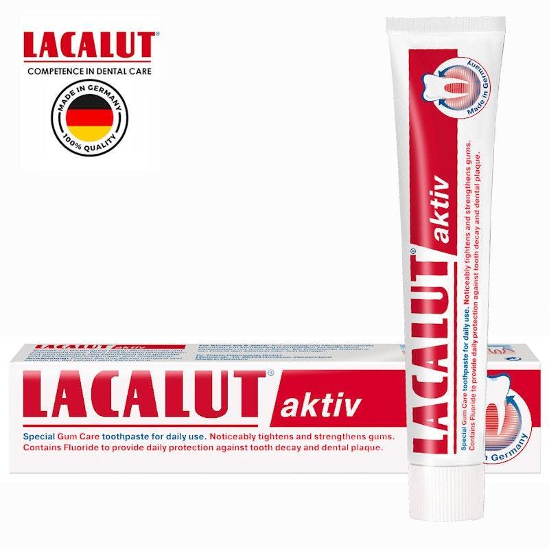 Buy Lacalut Activ, German Gum Repair, Anti-Gingivitis Toothpaste - 3 ...