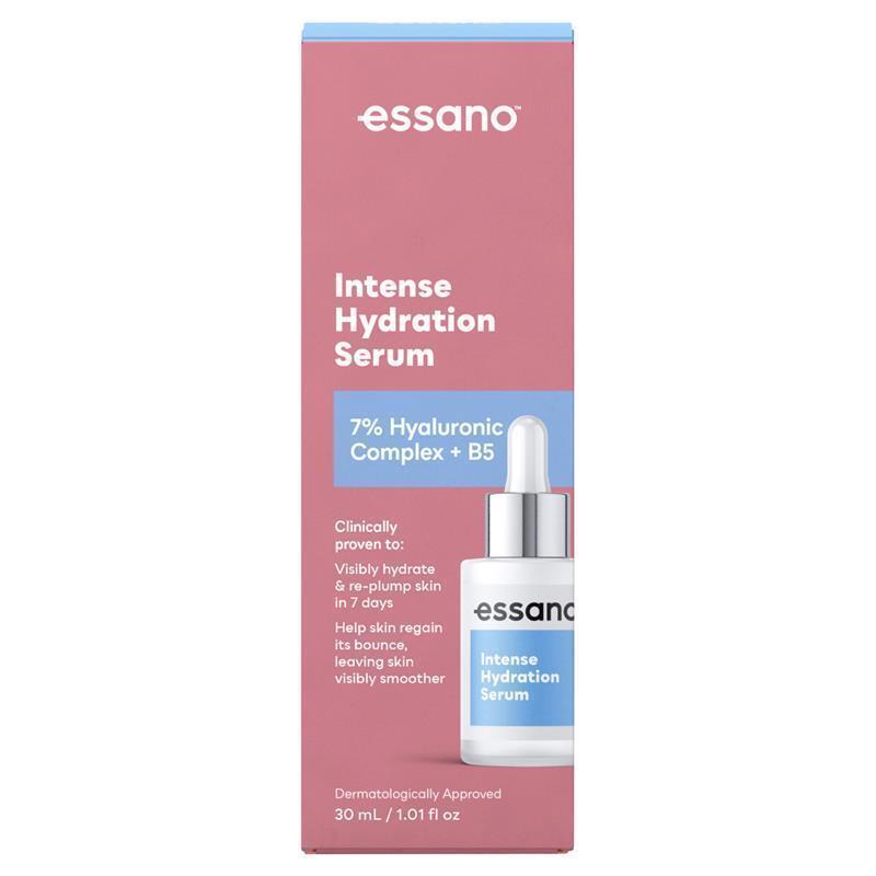 Buy Essano Intense Hydration Hyaluronic Acid Concentrated Serum 30ml ...