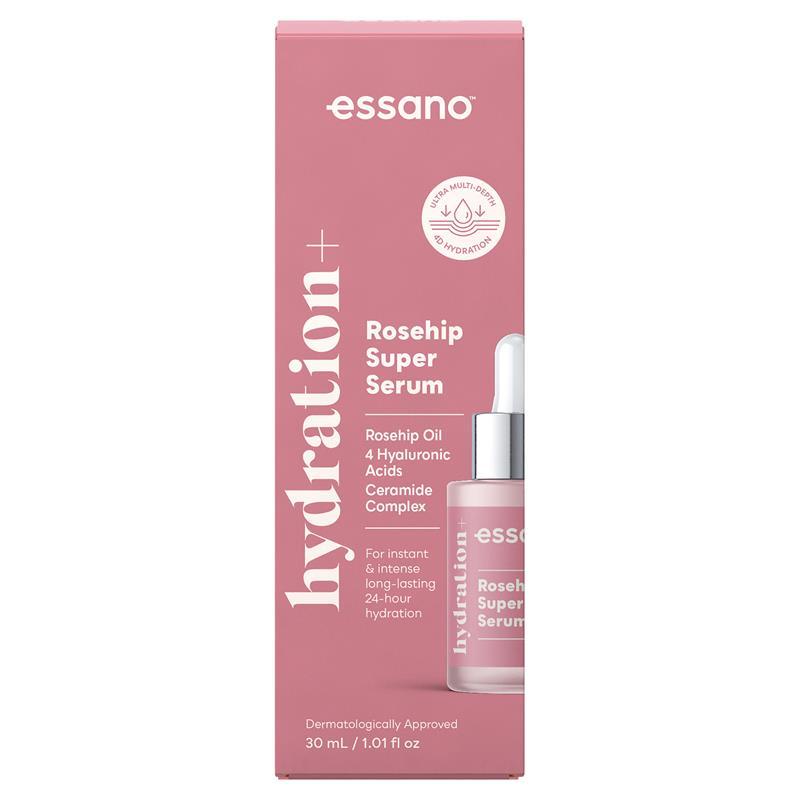 Buy Essano Hydration Rosehip Super Serum 30ml online at Chemist Warehouse