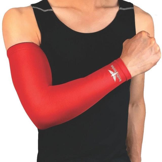 Buy BodyAssist Compression Arm Sleeve Red MEDIUM (2 PACK) Bundle online ...