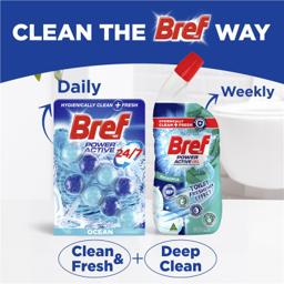 Buy Bref Power Active Toilet Cleaner Ocean Breeze Twin Pack 100g online ...