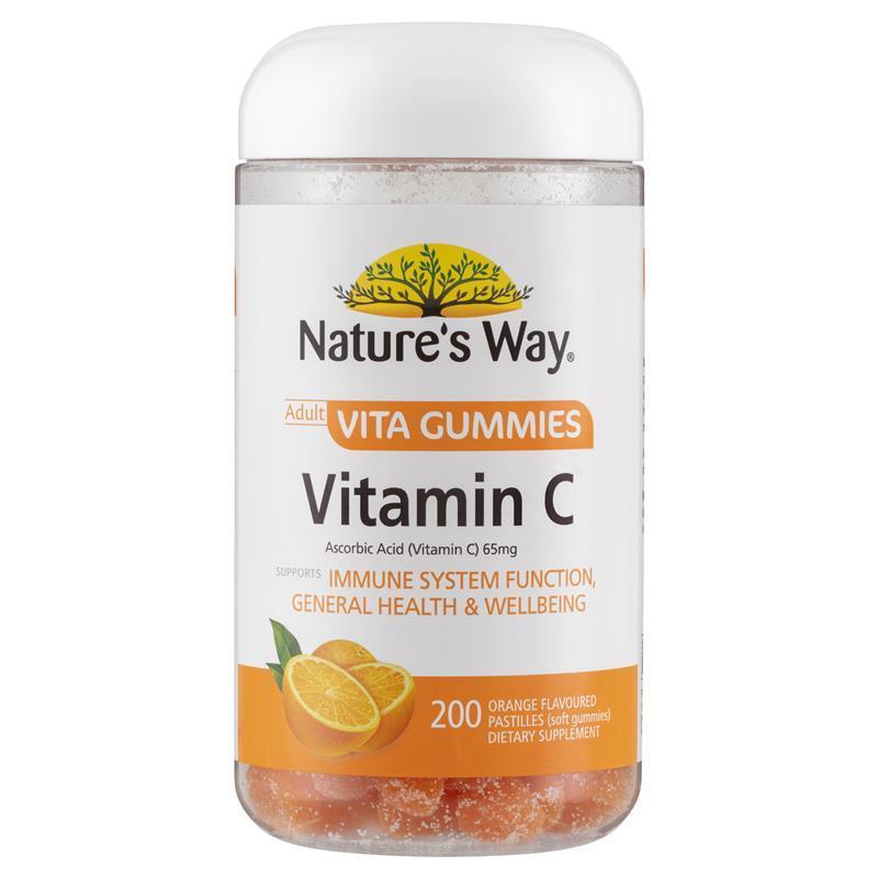 Buy Nature's Way Adult Vita Gummies Vitamin C 200 Gummies Exclusive ...