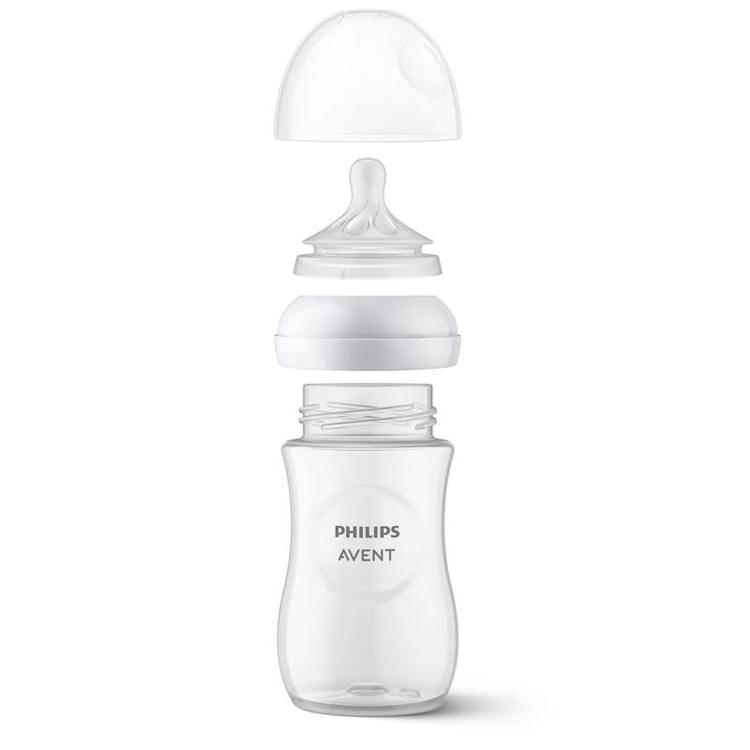Buy Avent Natural Response Glass Feeding Bottle 240ml online at Chemist ...