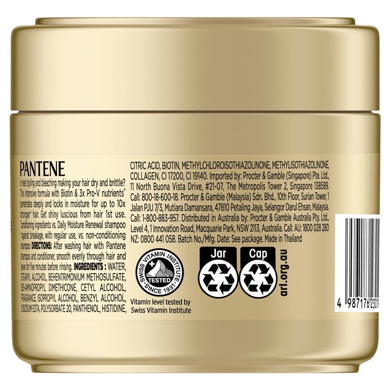 Buy Pantene Biotin Jar Mask 250ml online at Chemist Warehouse