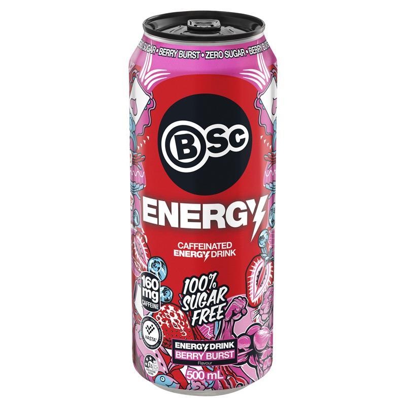 Buy BSc Energy Drink Berry Burst 500ml online at Chemist Warehouse