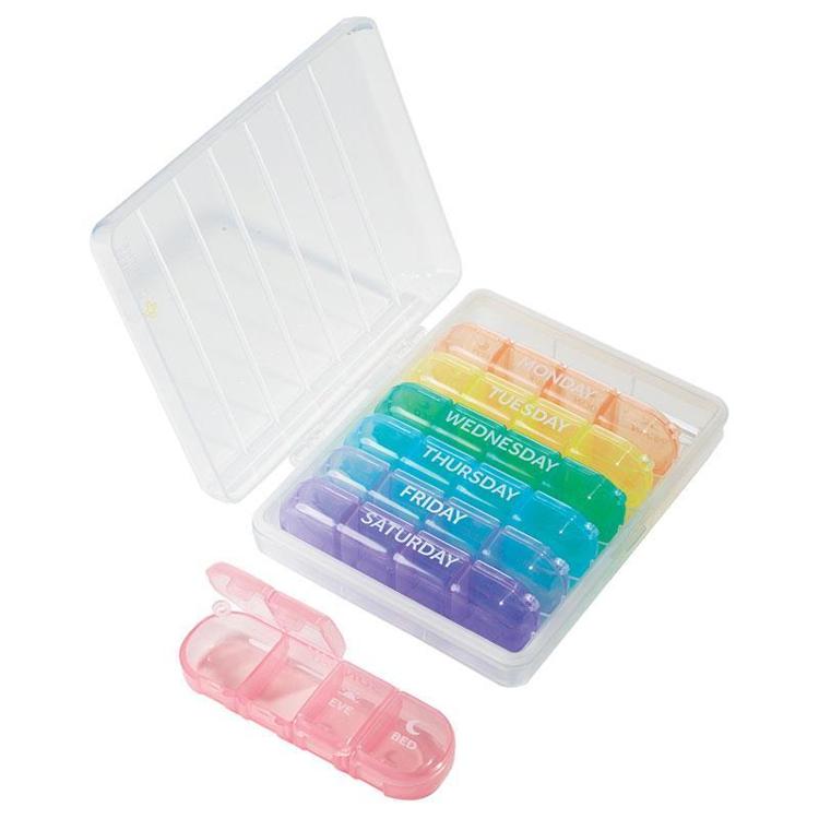 Buy Health & Wellness Removable 7 Day Tablet Organiser With Case online ...
