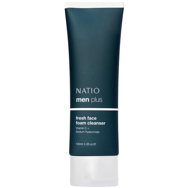 Buy Natio Mens Plus Fresh Face Foam Cleanser 100ml online at Chemist ...