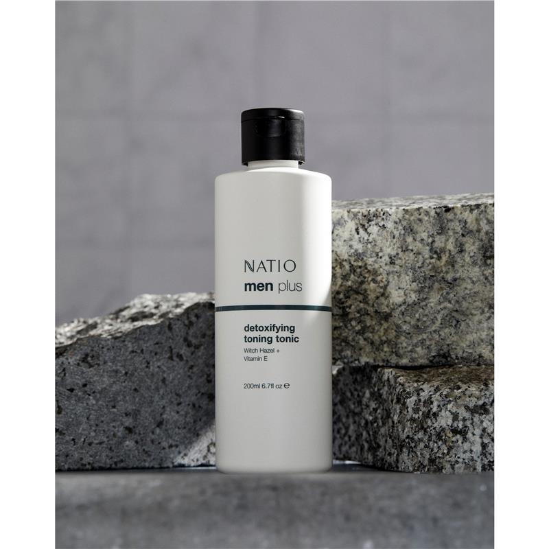 Buy Natio Mens Plus Detoxifying Toning Tonic 200ml online at Chemist ...