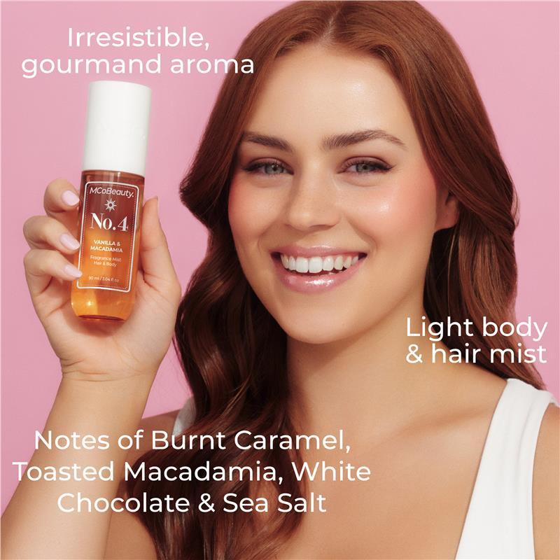 Buy MCoBeauty Vanilla & Macadamia No.4 Fragrance Hair & Body Mist 90ml ...