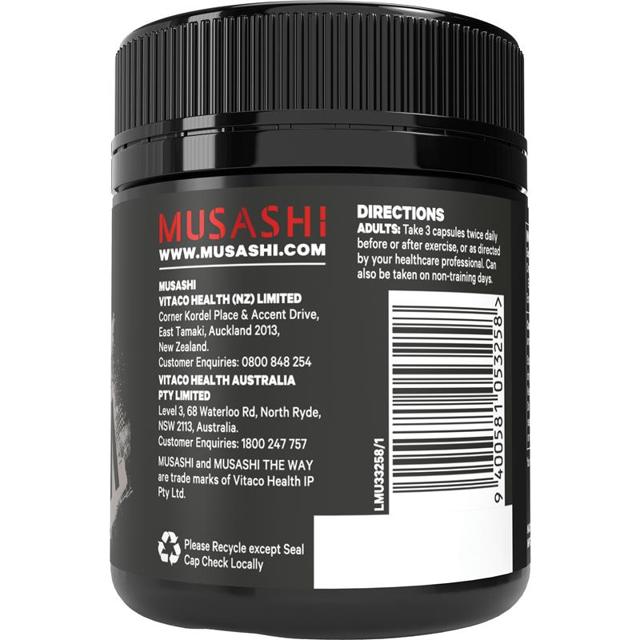 Buy Musashi Creatine 120 Capsules online at Chemist Warehouse