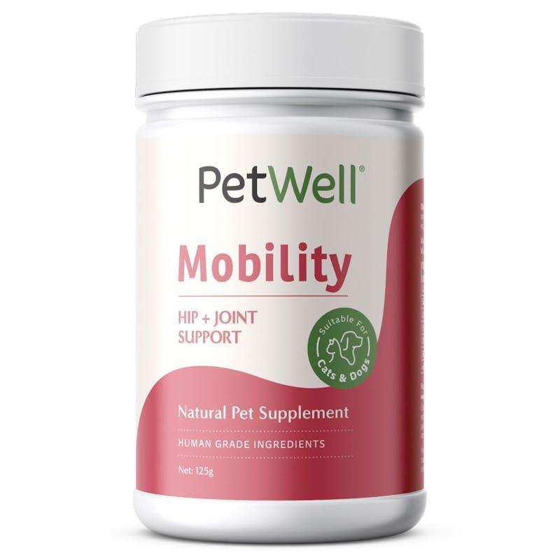 Buy PetWell MOBILITY - Natural Joint Supplement for Dogs and Cats 125g ...