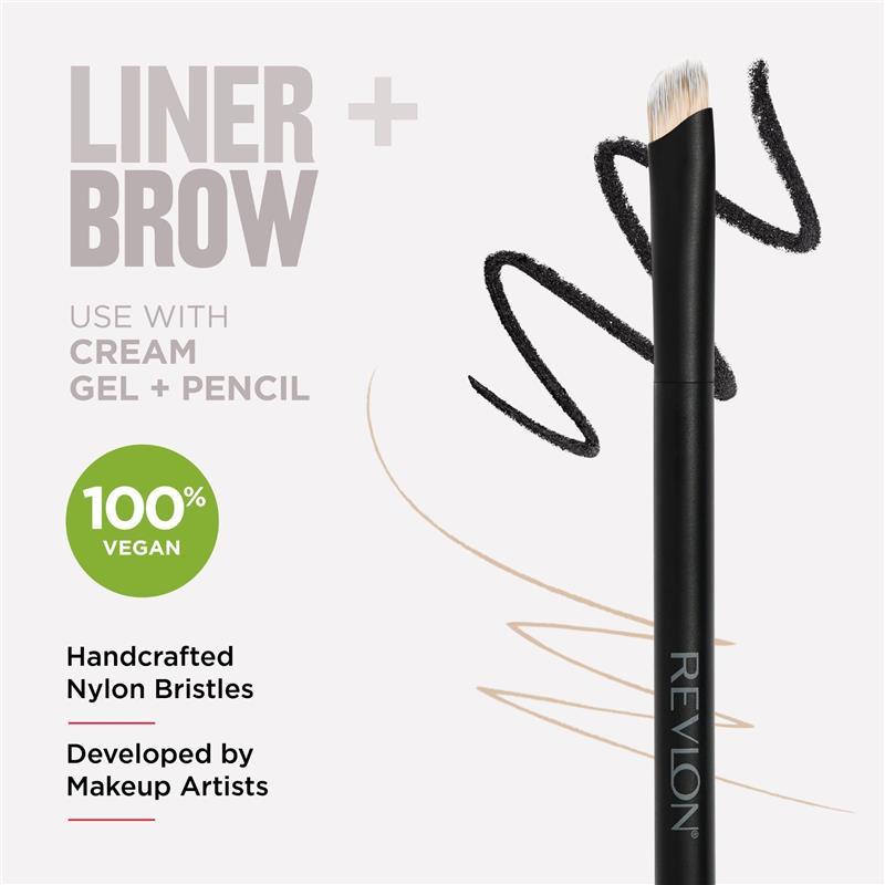 Buy Revlon Beauty Tools Angled Eyeliner/Brow Brush online at Chemist ...