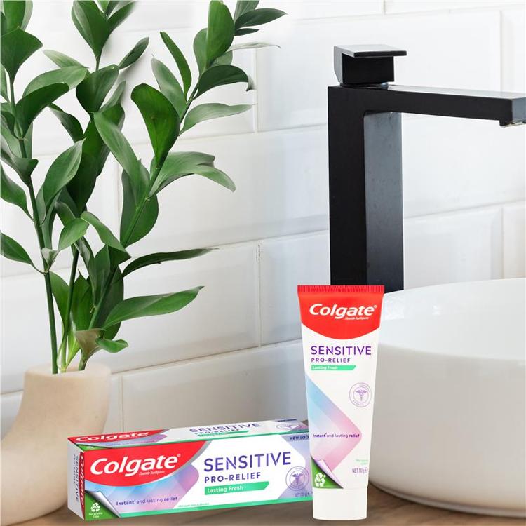 Buy Colgate Toothpaste Sensitive Pro Relief Lasting Fresh 110g online ...