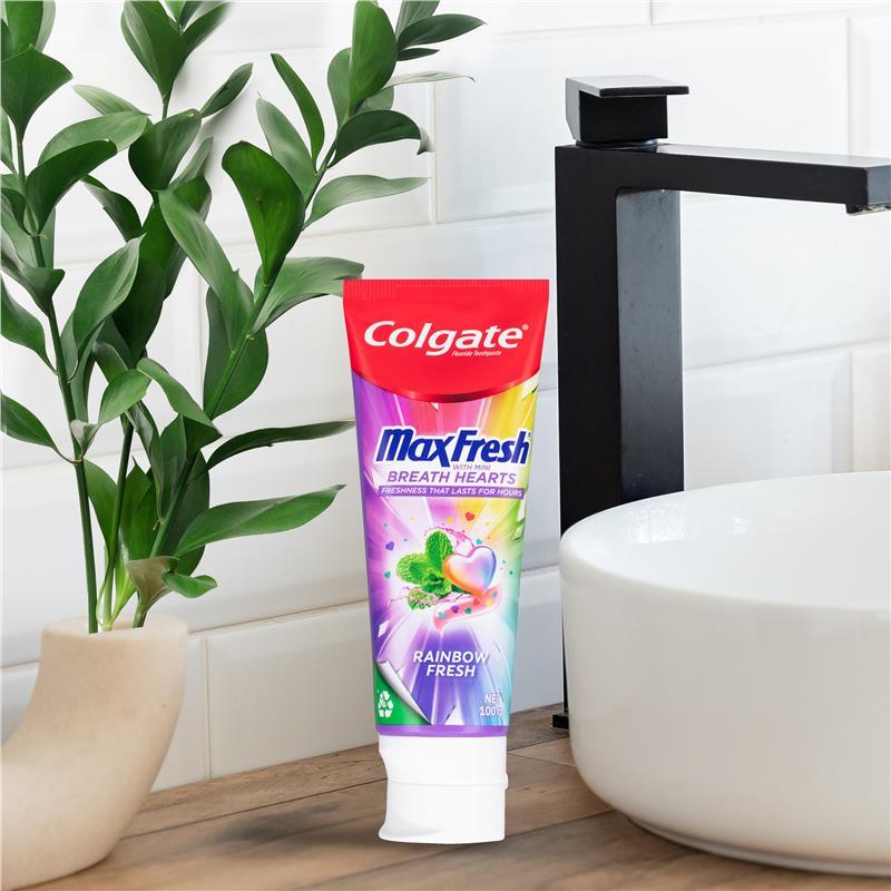 Buy Colgate Toothpaste Max Fresh Rainbow Fresh 100g online at Chemist ...