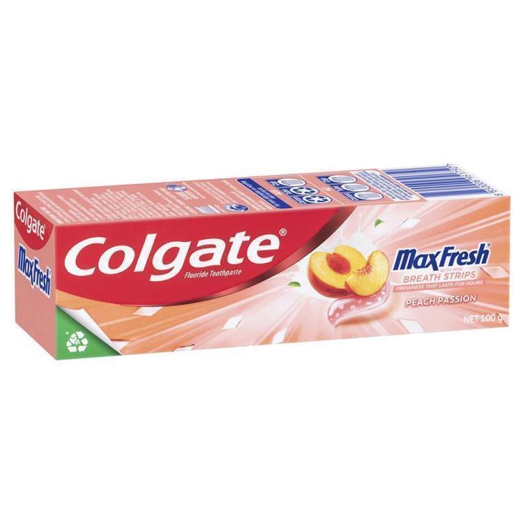 Buy Colgate Toothpaste Max Fresh Peach Passion 100g online at Chemist ...