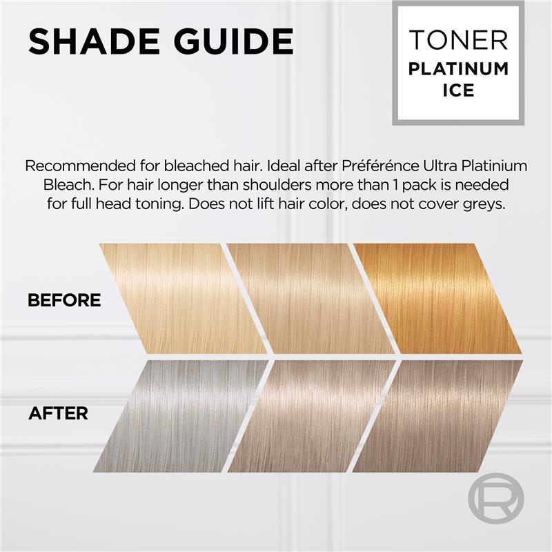 Buy L'Oreal Paris Preference Toner Platinum Ice online at Chemist Warehouse