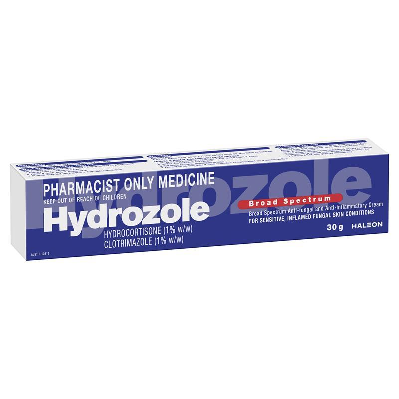 Buy Hydrozole 1% Cream 30g - Hydrocortisone + Clotrimazole (S3) online ...