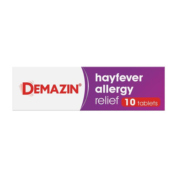 Buy Demazin Allergy & Hayfever 10 Tablets online at Chemist Warehouse
