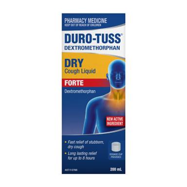 Buy Durotuss Dry Cough Liquid Forte 200ml online at Chemist Warehouse