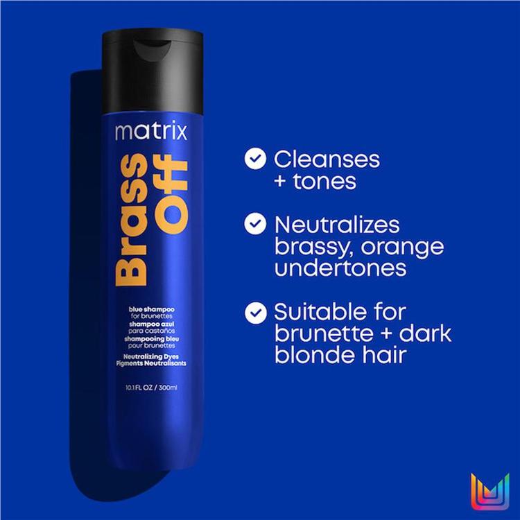 Buy Matrix Brass Off Blue Toning Shampoo 300ml online at Chemist Warehouse