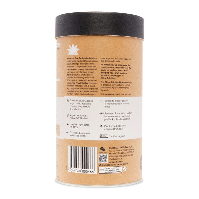 Buy Amazonia Raw Isolate Choc Coconut 500g online at Chemist Warehouse