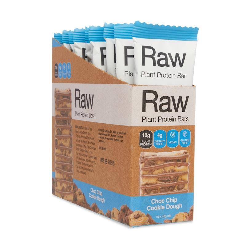 Buy Amazonia Raw Protein Bar Choc Chip Cookie Dough 10Serves online at ...
