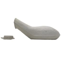 Buy Livingstone Natural Pulp Male Urinal with Round Lid 1L 120Carton ...