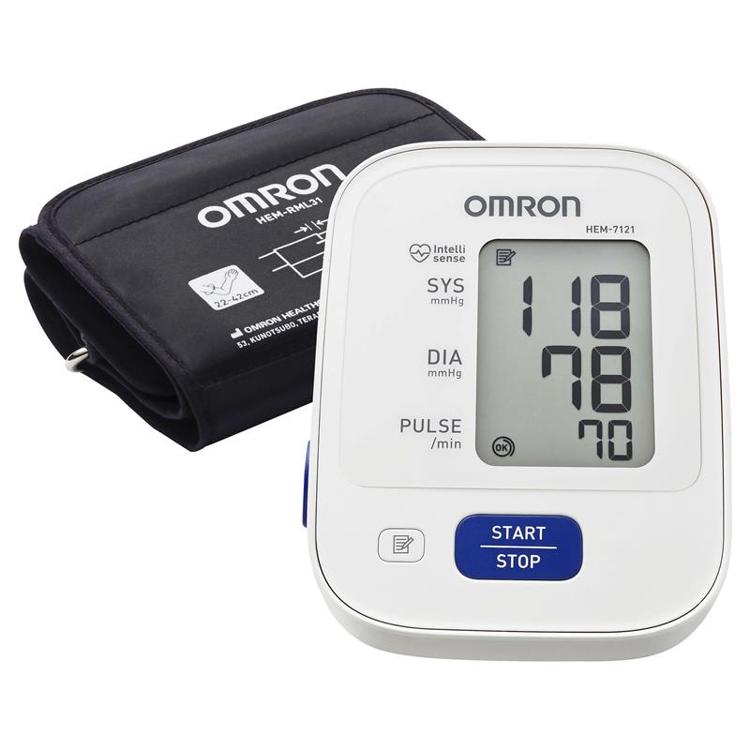 Buy Omron HEM7121 Standard Blood Pressure Monitor online at Chemist ...