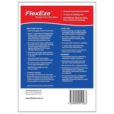 Buy FlexEze Heat Patches 20 Pack Bundle online at Chemist Warehouse