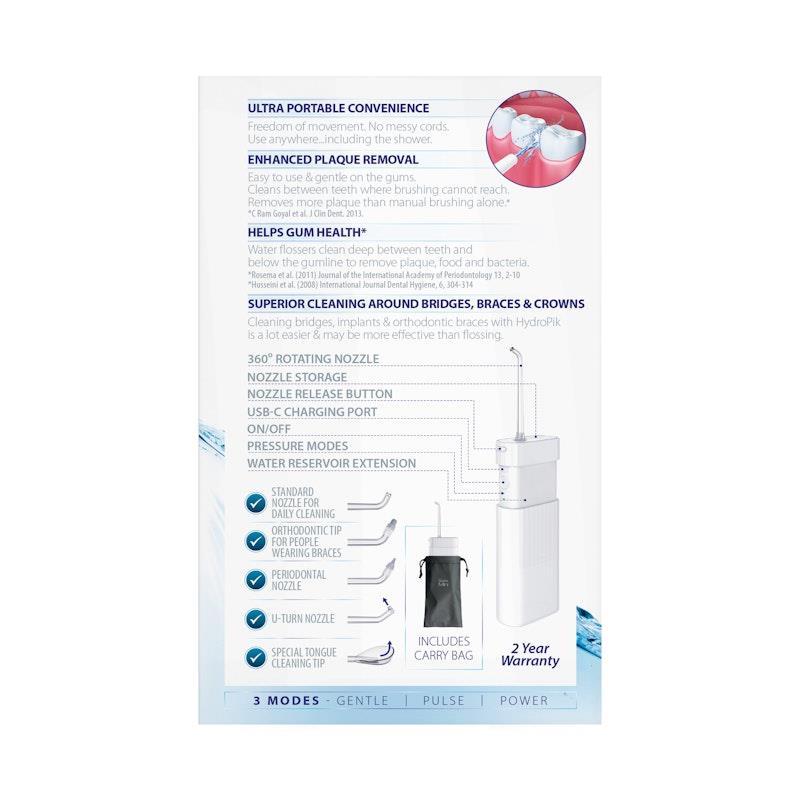 Buy Piksters HydroPik Mini Water Flosser 1pc online at Chemist Warehouse