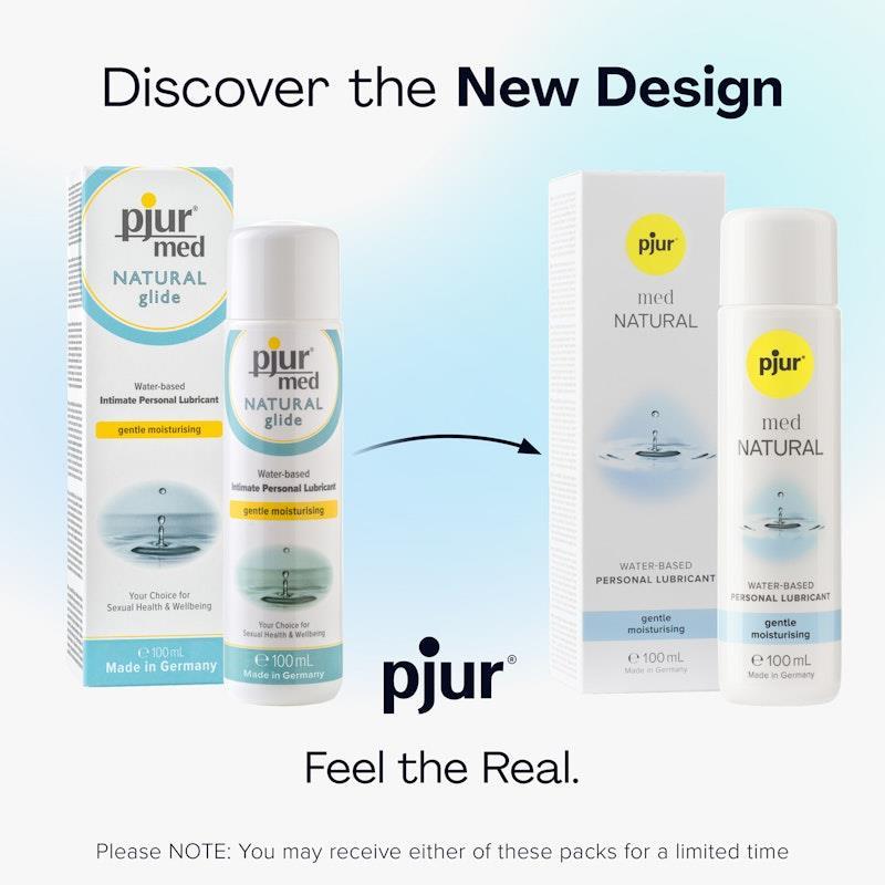 Buy Pjur Med Natural Glide Waterbased Moisturising Lubricant 100ml ...