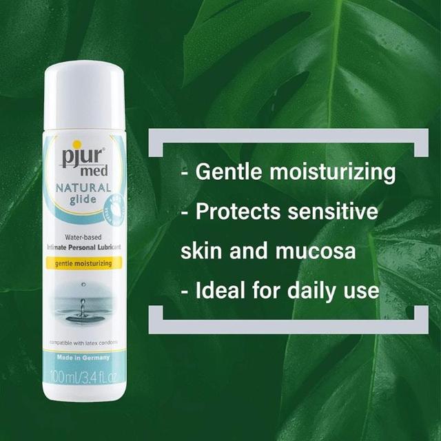 Buy Pjur Med Natural Glide Waterbased Moisturising Lubricant 100ml ...