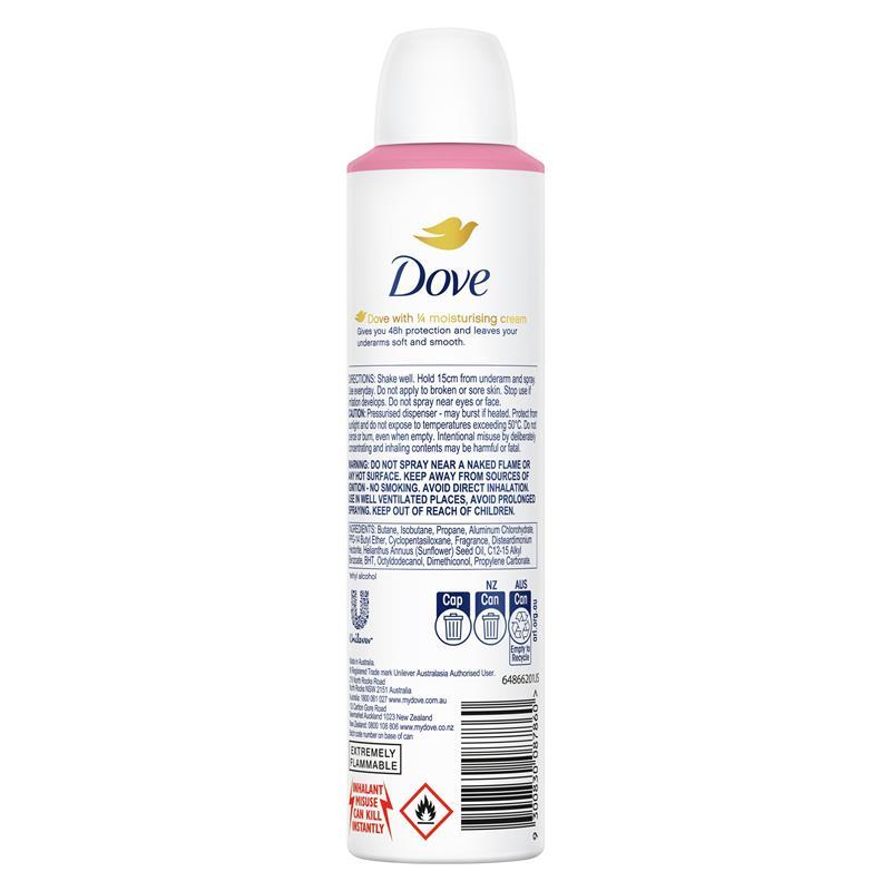 Buy Dove Women Antiperspirant Aerosol Powder Soft 250ml online at ...