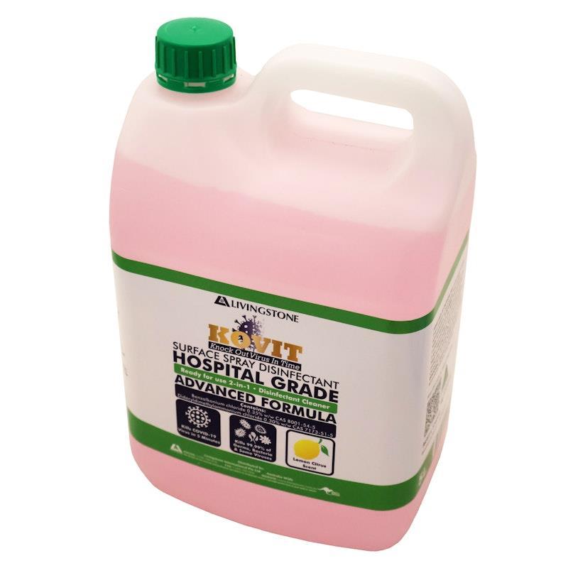 Buy KOVIT Hospital Grade Disinfectant Kills SARS & COVID-19 Neutral pH ...